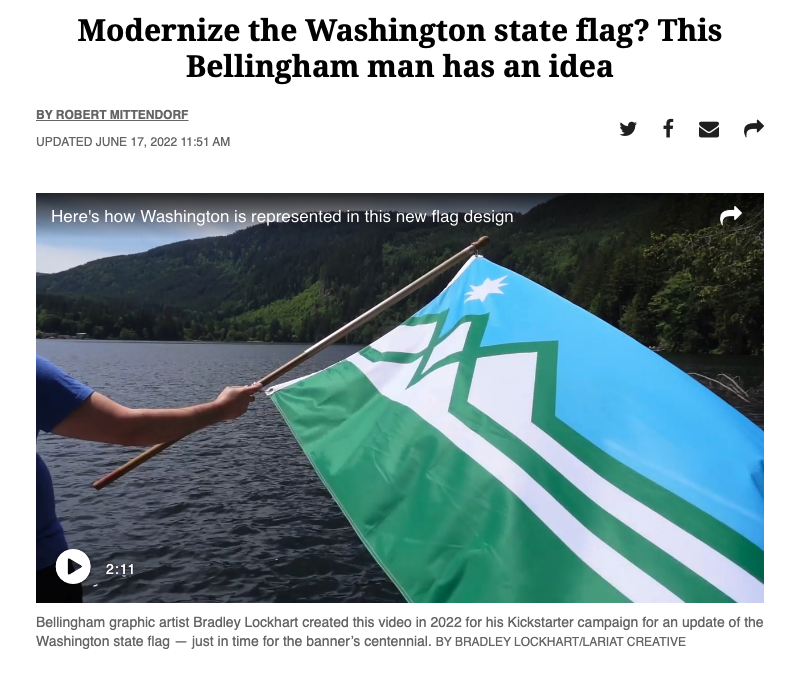Washington State Flag Design - Lariat Creative • Bellingham Flag ...