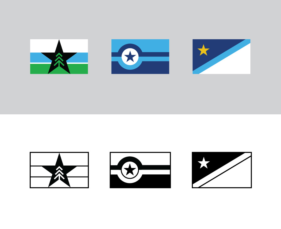 Olympia Flag Design - Lariat Creative • Bellingham Flag • Seattle Flag ...