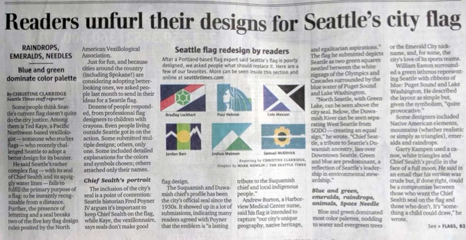 Seattle Flag Design - Lariat Creative • Bellingham Flag • Seattle Flag ...