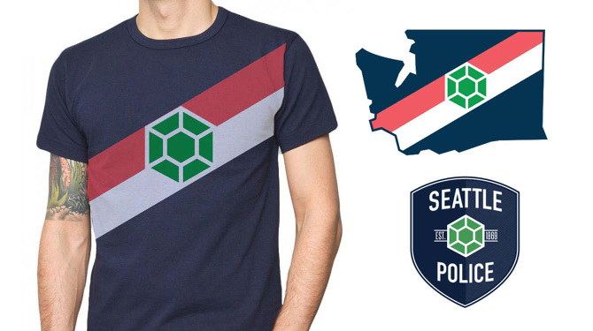 Seattle Flag Design - Lariat Creative • Bellingham Flag • Seattle Flag ...