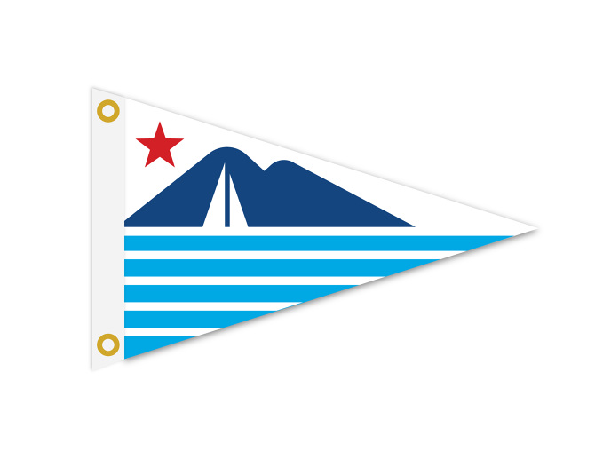 BYC Burgee Flag Design - Lariat Creative • Bellingham Flag • Seattle ...