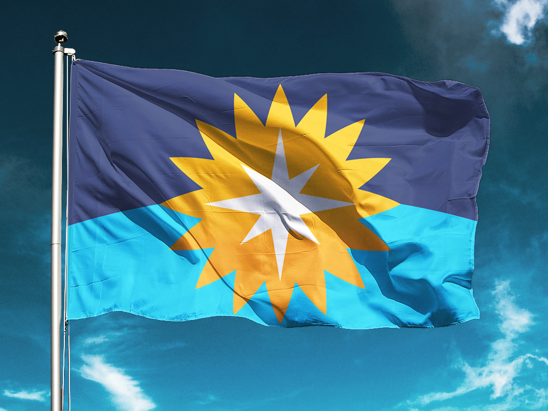 Earth Flag Design - Lariat Creative • Bellingham Flag • Seattle Flag ...