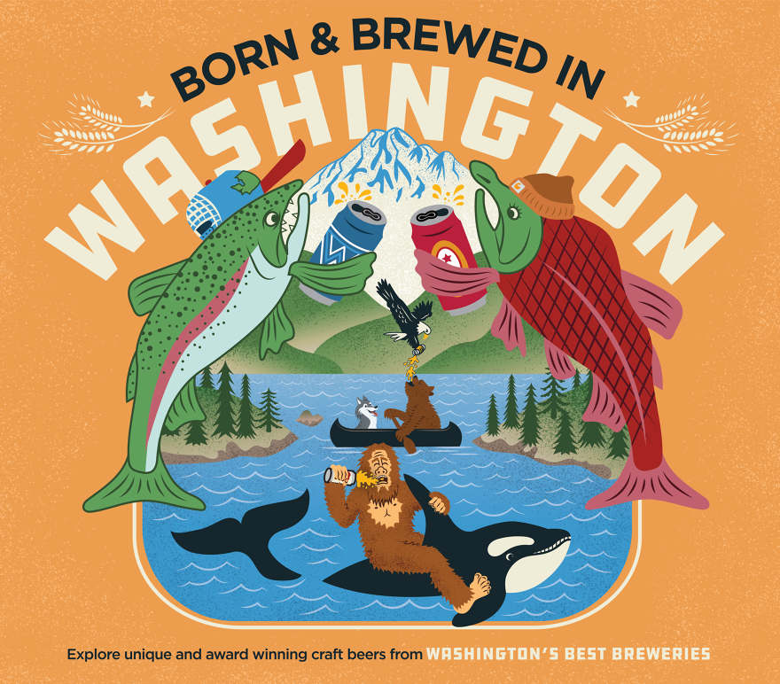 Lariat Creative • Bellingham Flag • Seattle Flag • Bellingham Graphic ...