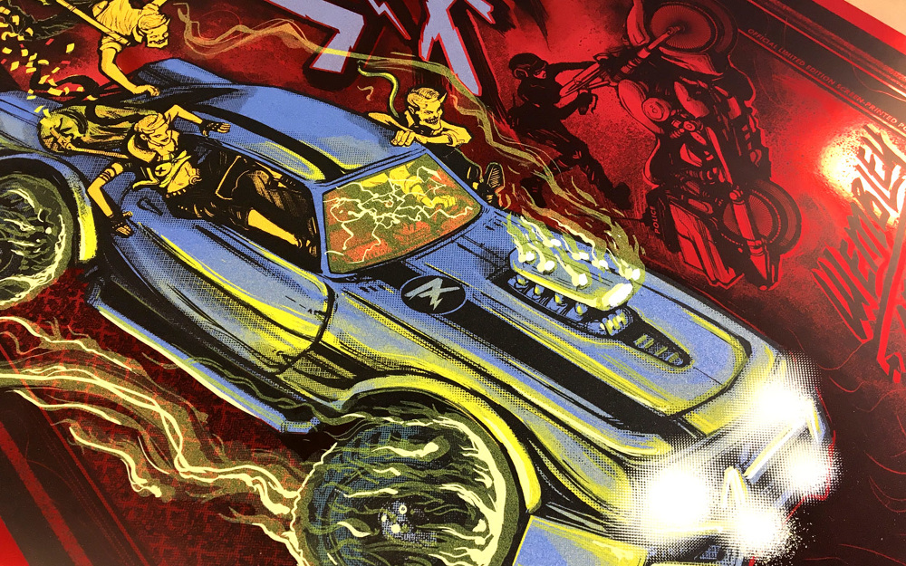 QOTSA Band poster - Rhys Wootton - Graphic Artist