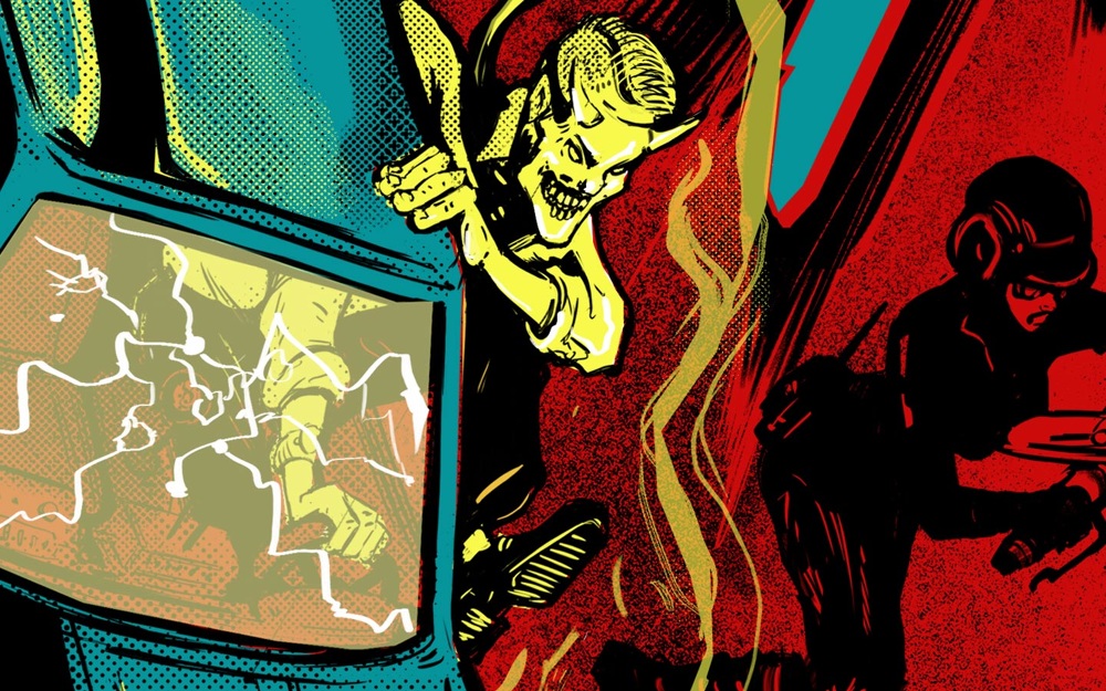 QOTSA Band poster - Rhys Wootton - Graphic Artist