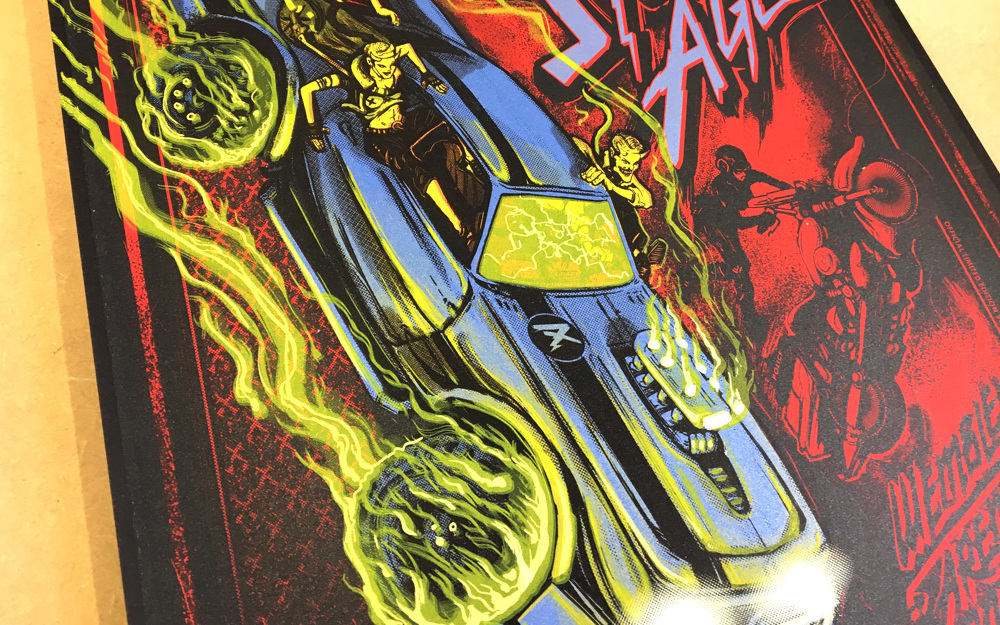 QOTSA Band poster - Rhys Wootton - Graphic Artist