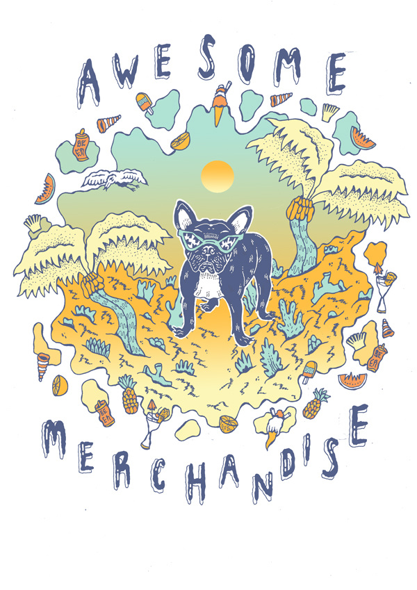 Awesome Merchandise T-shirt - AdamMenzies