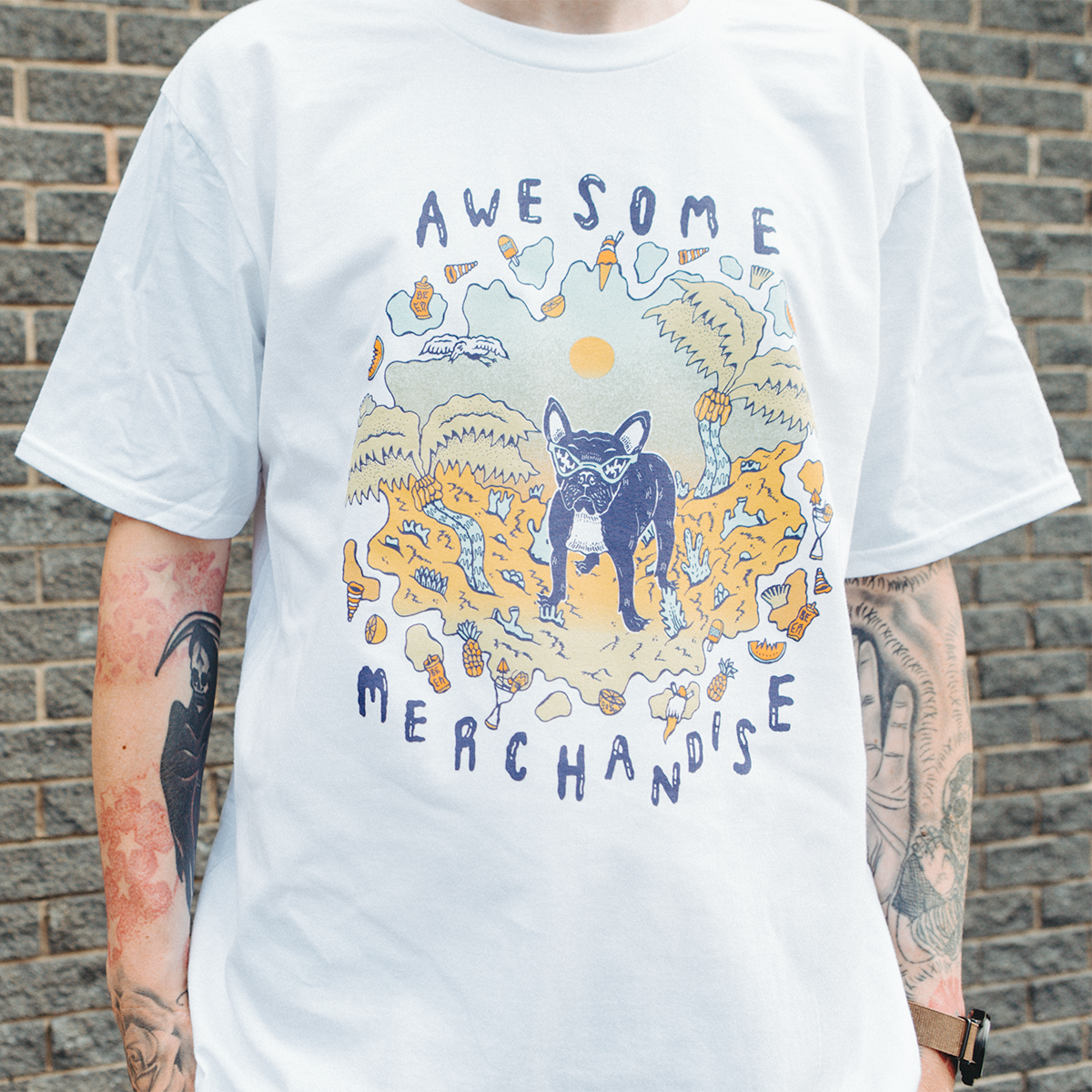 Awesome Merchandise T-shirt - AdamMenzies