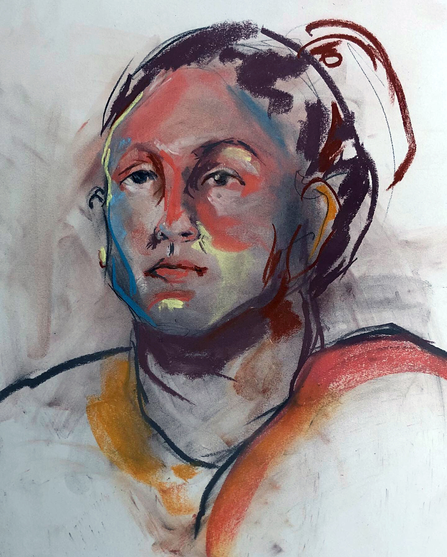 Pastel Figures from Life - Sagan Newham