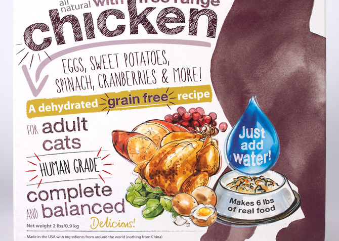 The Honest Kitchen Rebrand - Natalya Zahn / Illustrator