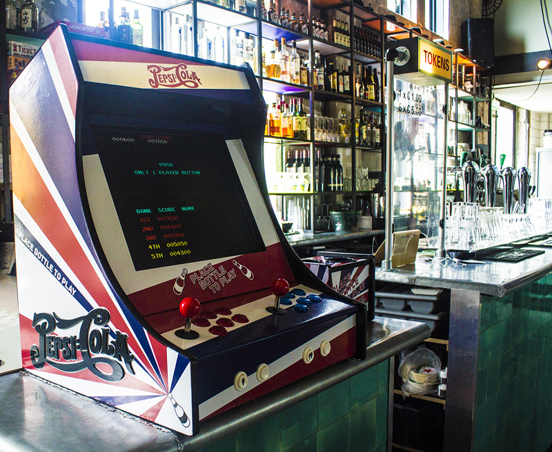 PEPSI COLA BARTOP ARCADE - SamvanDoorn