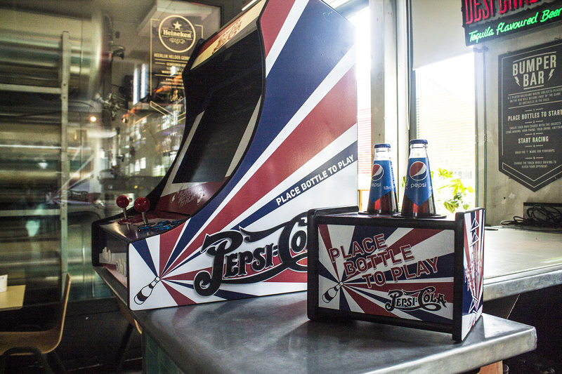 PEPSI COLA BARTOP ARCADE - SamvanDoorn