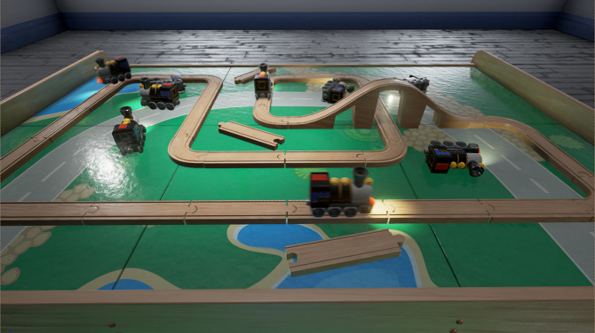 The TrainSet VR - Ron White Design