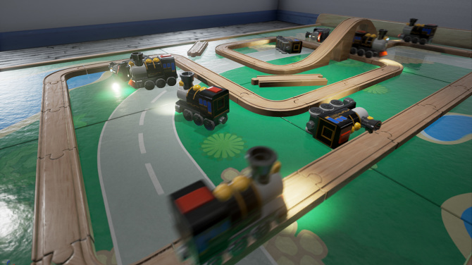 The TrainSet VR - Ron White Design