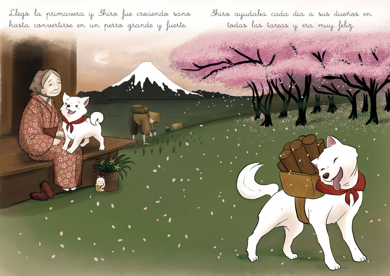 Hanasaka jiisan 花咲か爺さん -project available for publishers - Merche Moreno