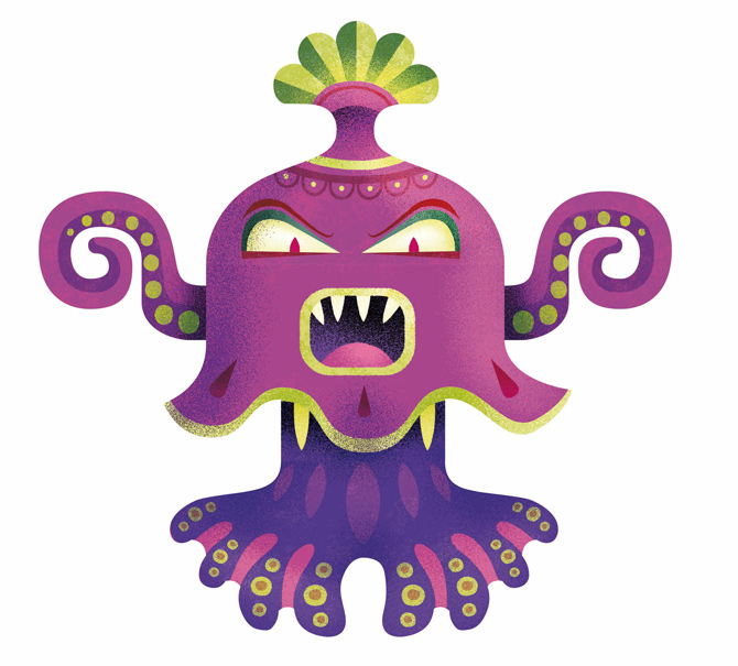 TapTap Monster - Gwen Keraval illustration