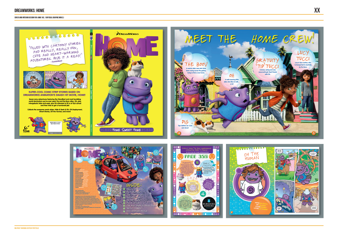 Dreamworks HOME (graphic novel) - wilfriedtshikana