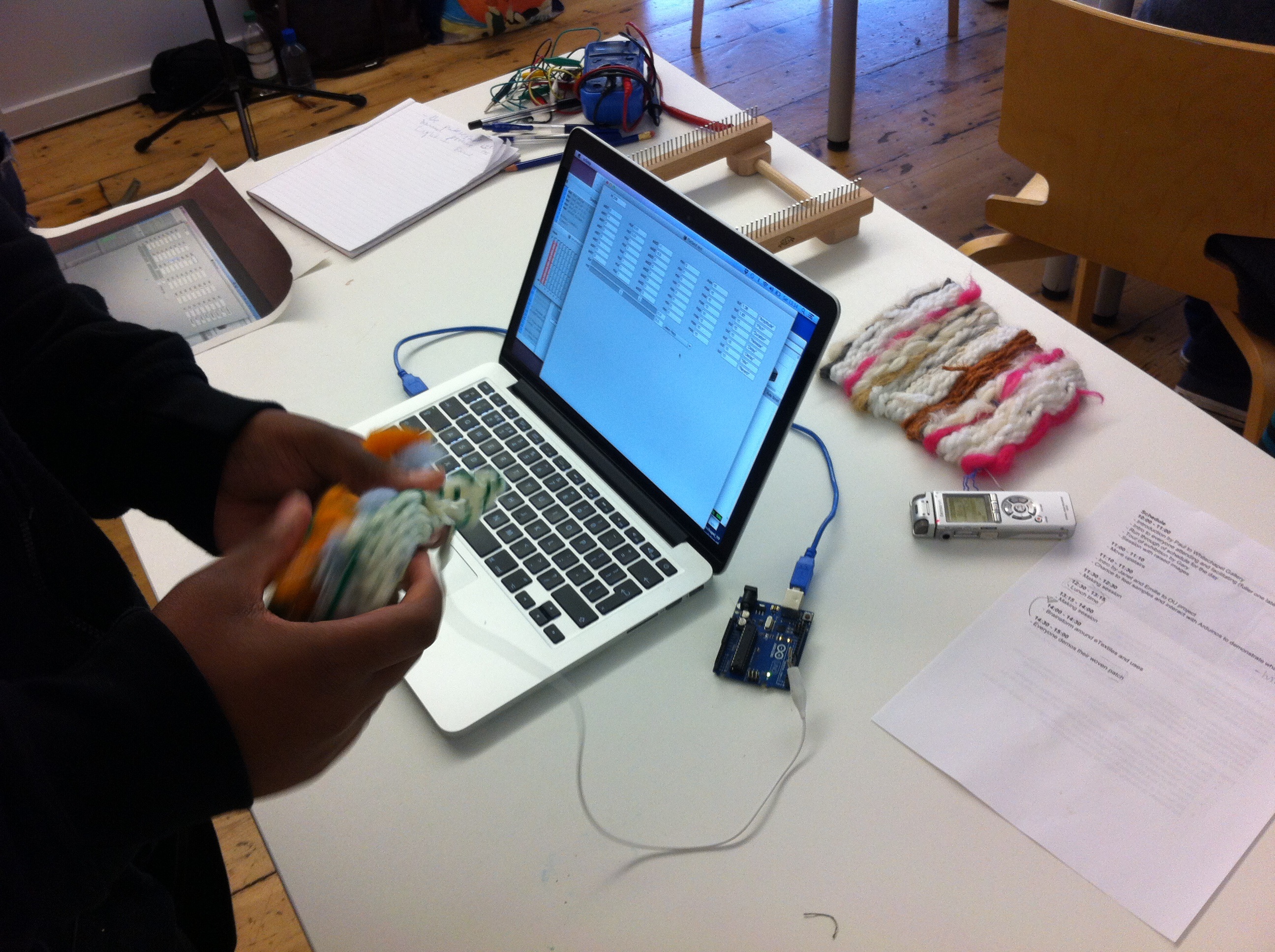 eTextiles and Touch Based Interaction for Accessibility - Emilie Giles