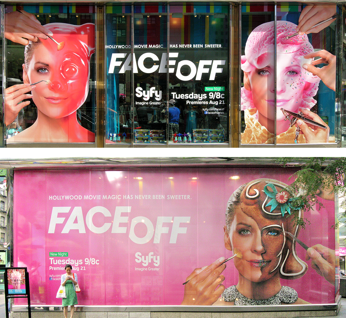 Face Off - Dylan's Candy Bar - Luke Watkins