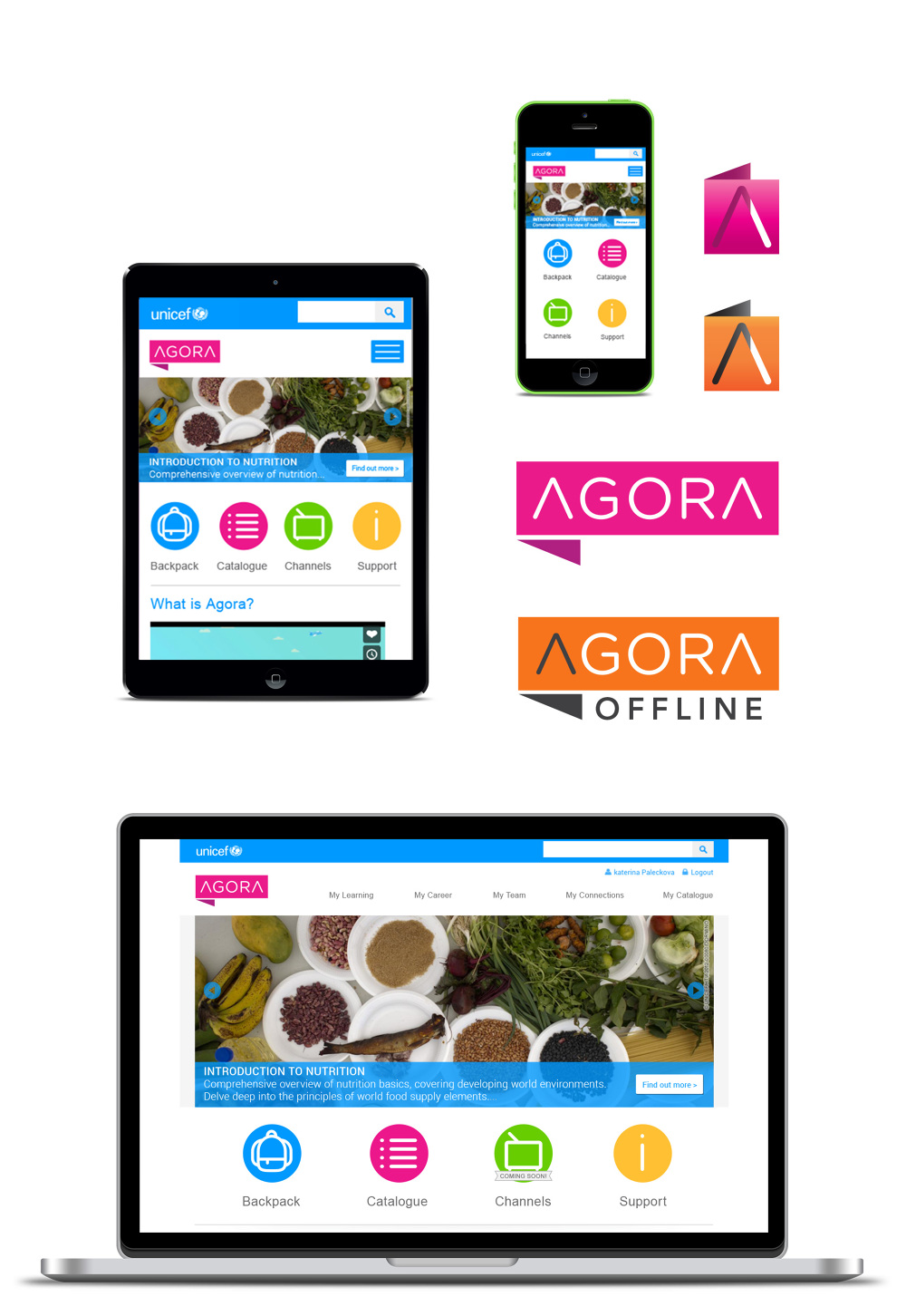 Unicef Initiatives - Katerina Paleckova Graphic Design