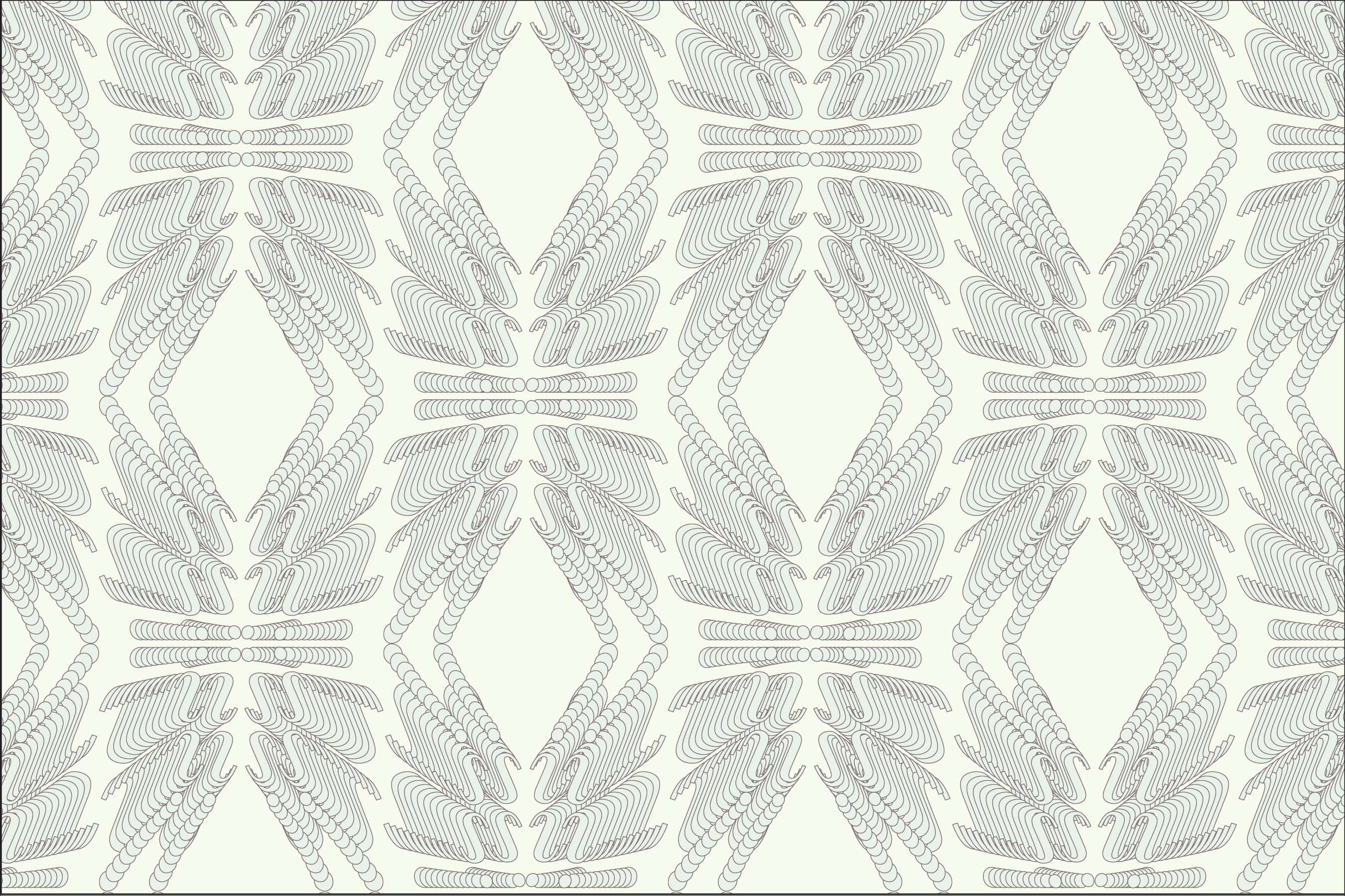 Letterform Patterns - Lucinda Hitchcock Design