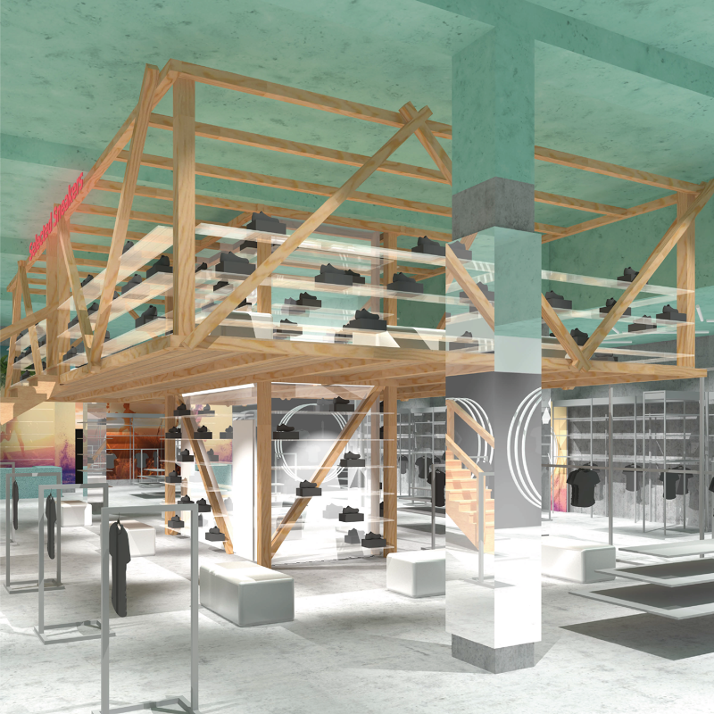 Treehouse Retail Concept - Studio me-ike