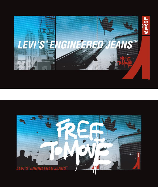 Levi's®. Window Displays. - B&Co.