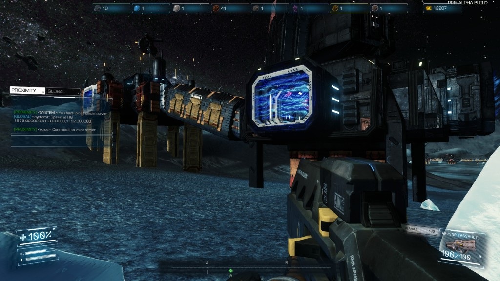 Asteroids: Outpost - The Art of John