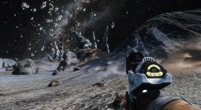 Asteroids: Outpost - The Art of John