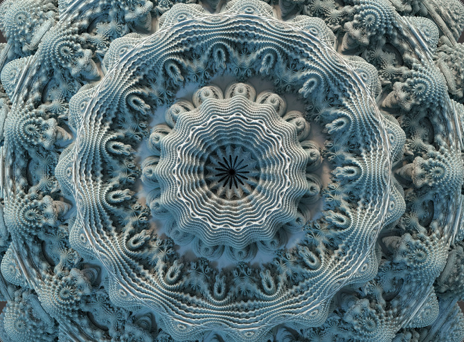 Mandelbulb fractal - Polaris — Cargo example design