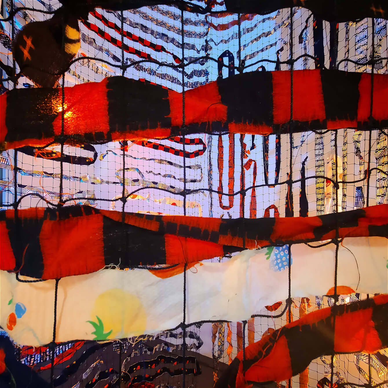 Tara Tamaribuchi -- Camouflage Net Project - A Gallery