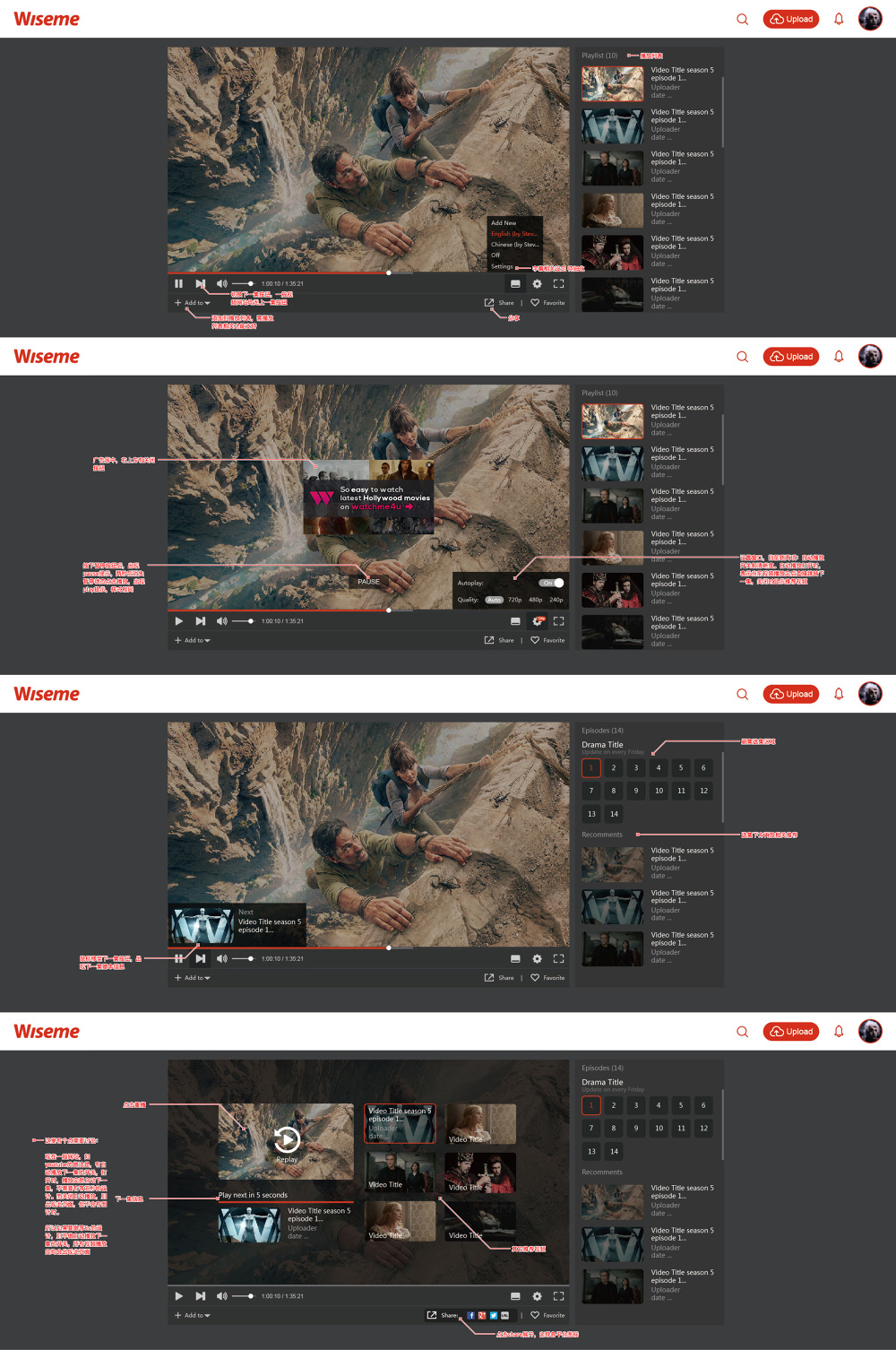 [Web UI/UX] Wiseme - Showyoo