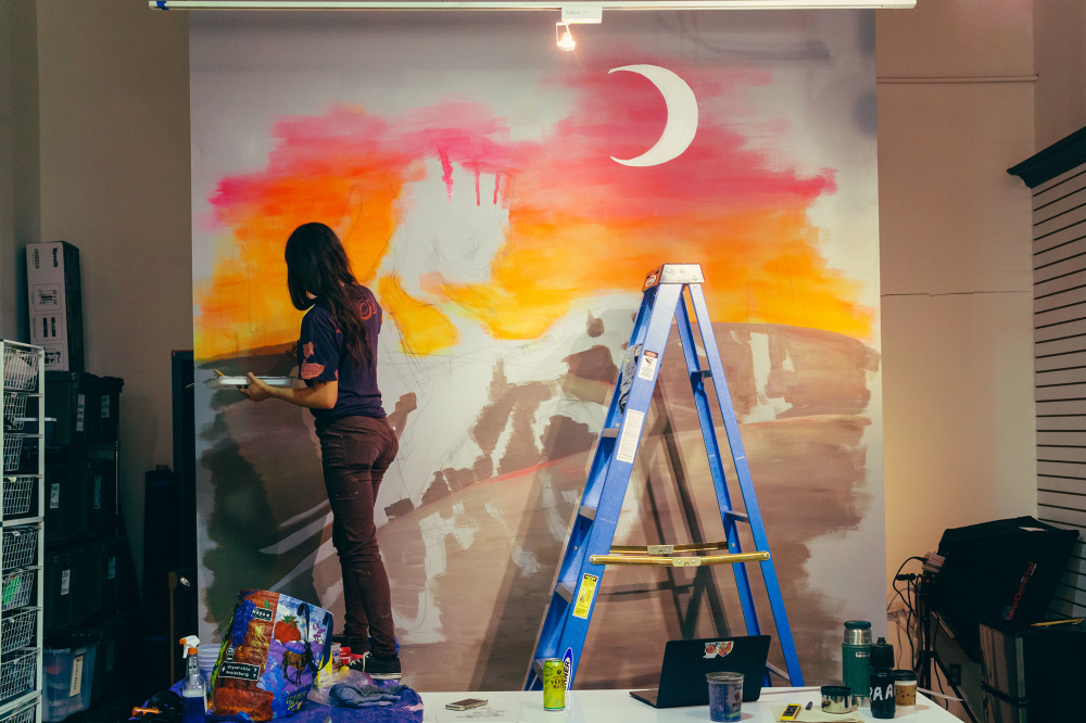 Road Runner Mural - Rio Please Help Us