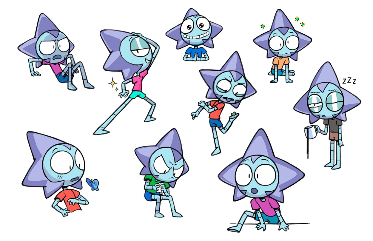 Character and Comic - Andrew Douglas