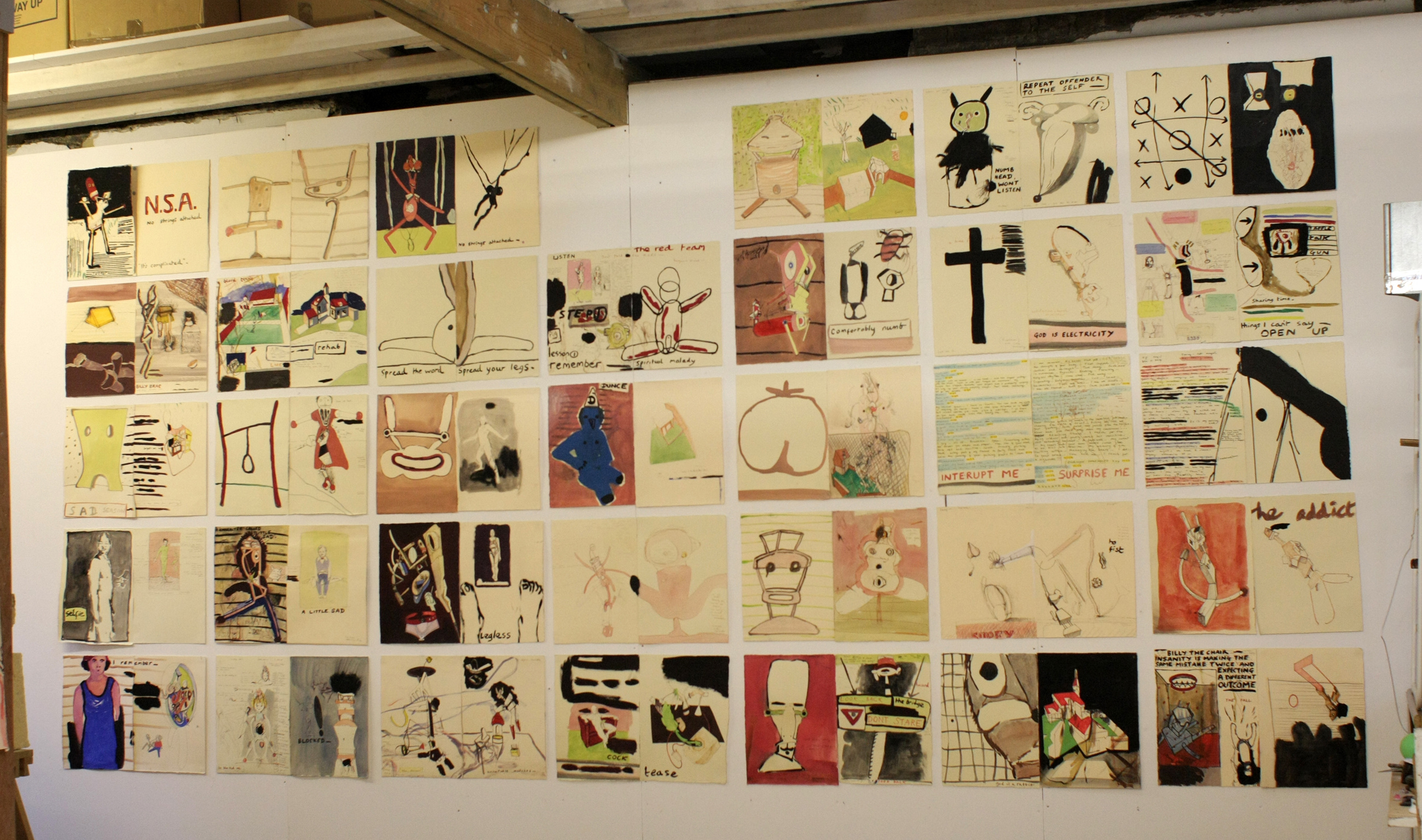 Small Drawings - Simon English
