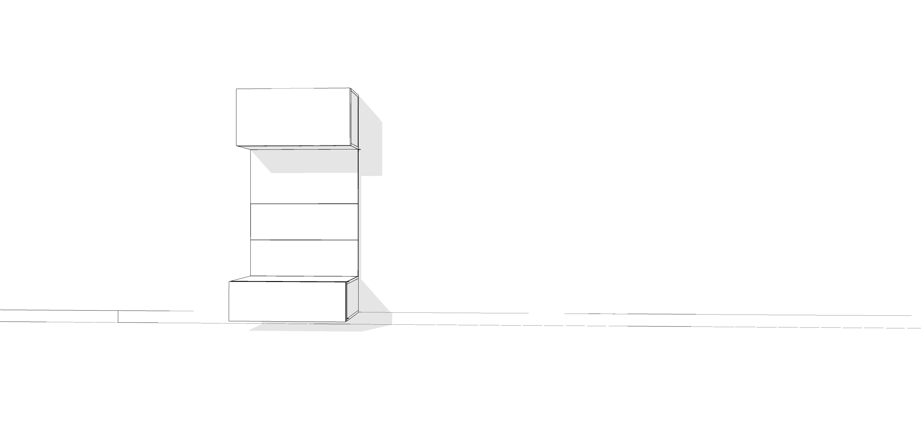 Integrated Storage System for Living room - akashbakshi