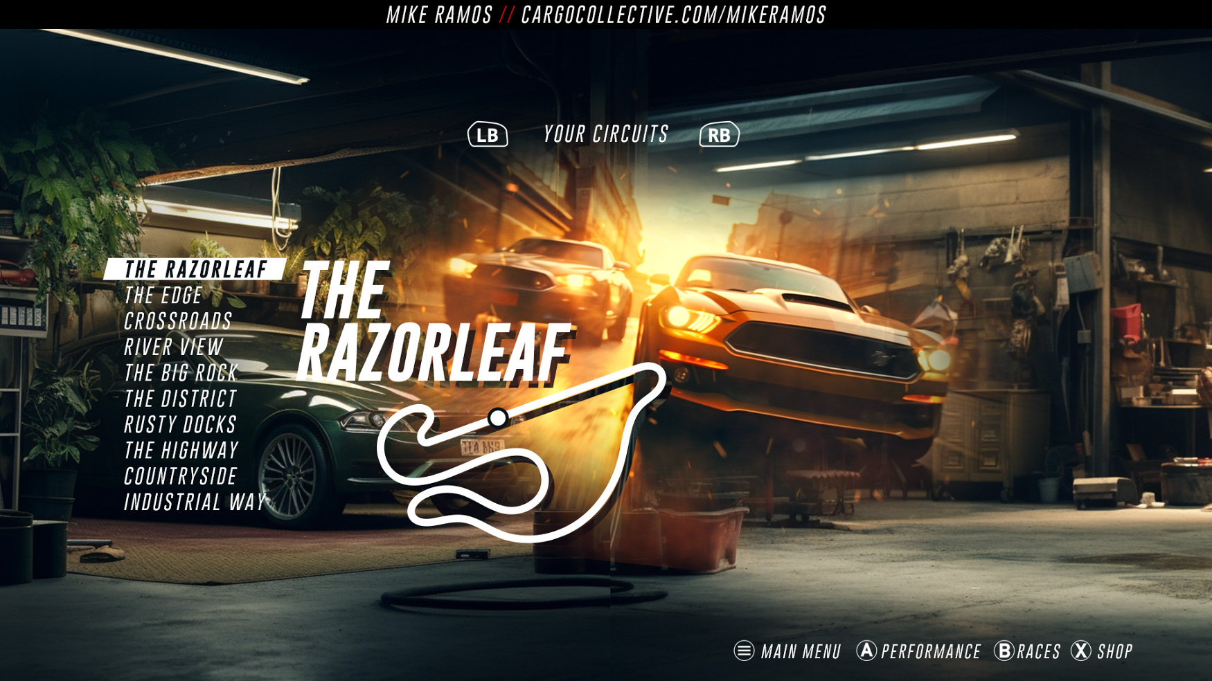 AI / NEED FOR SPEED: FAIRHAVEN - Mike Ramos // Art Director & Filmmaker