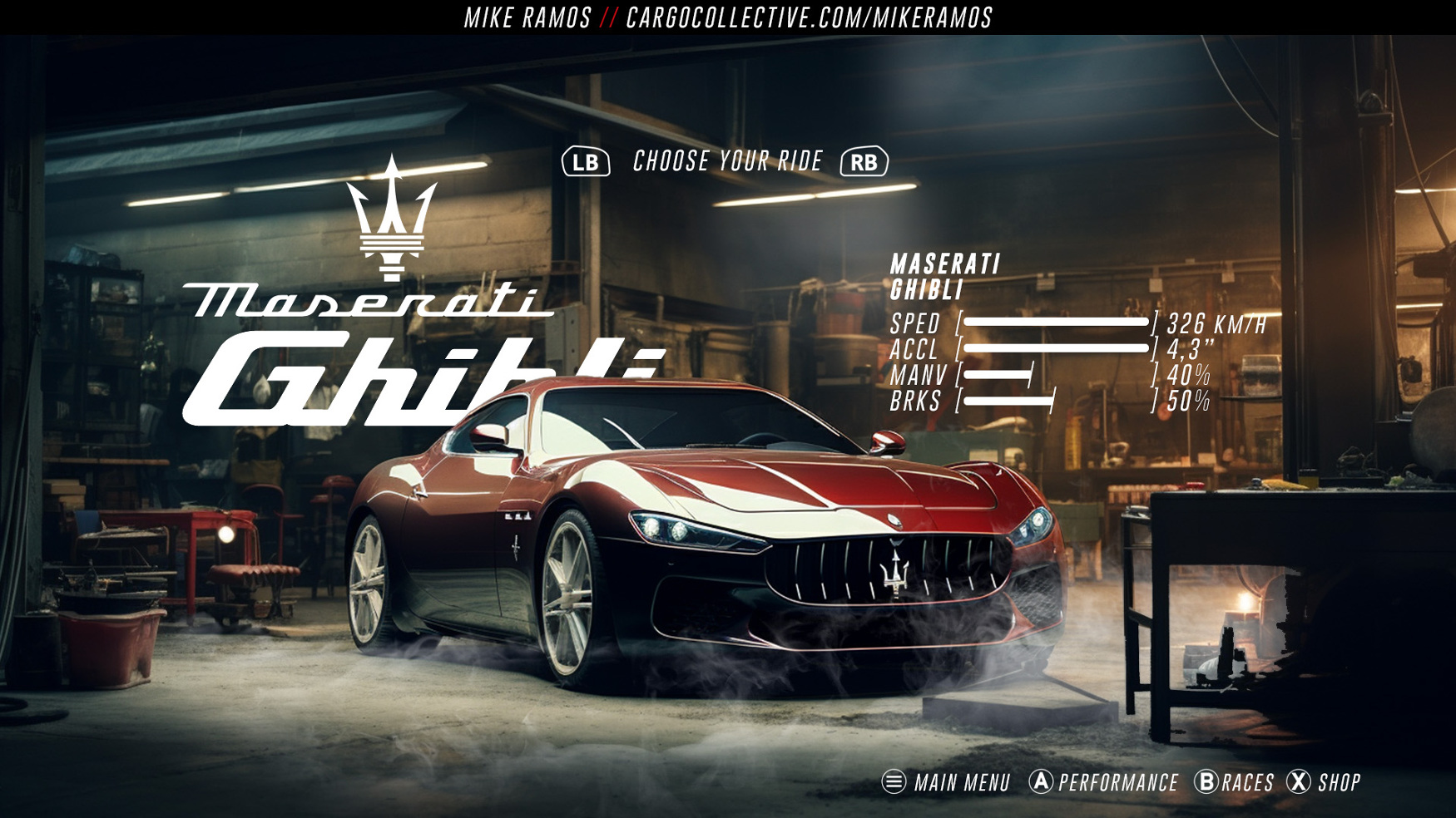 AI / NEED FOR SPEED: FAIRHAVEN - Mike Ramos // Art Director & Filmmaker