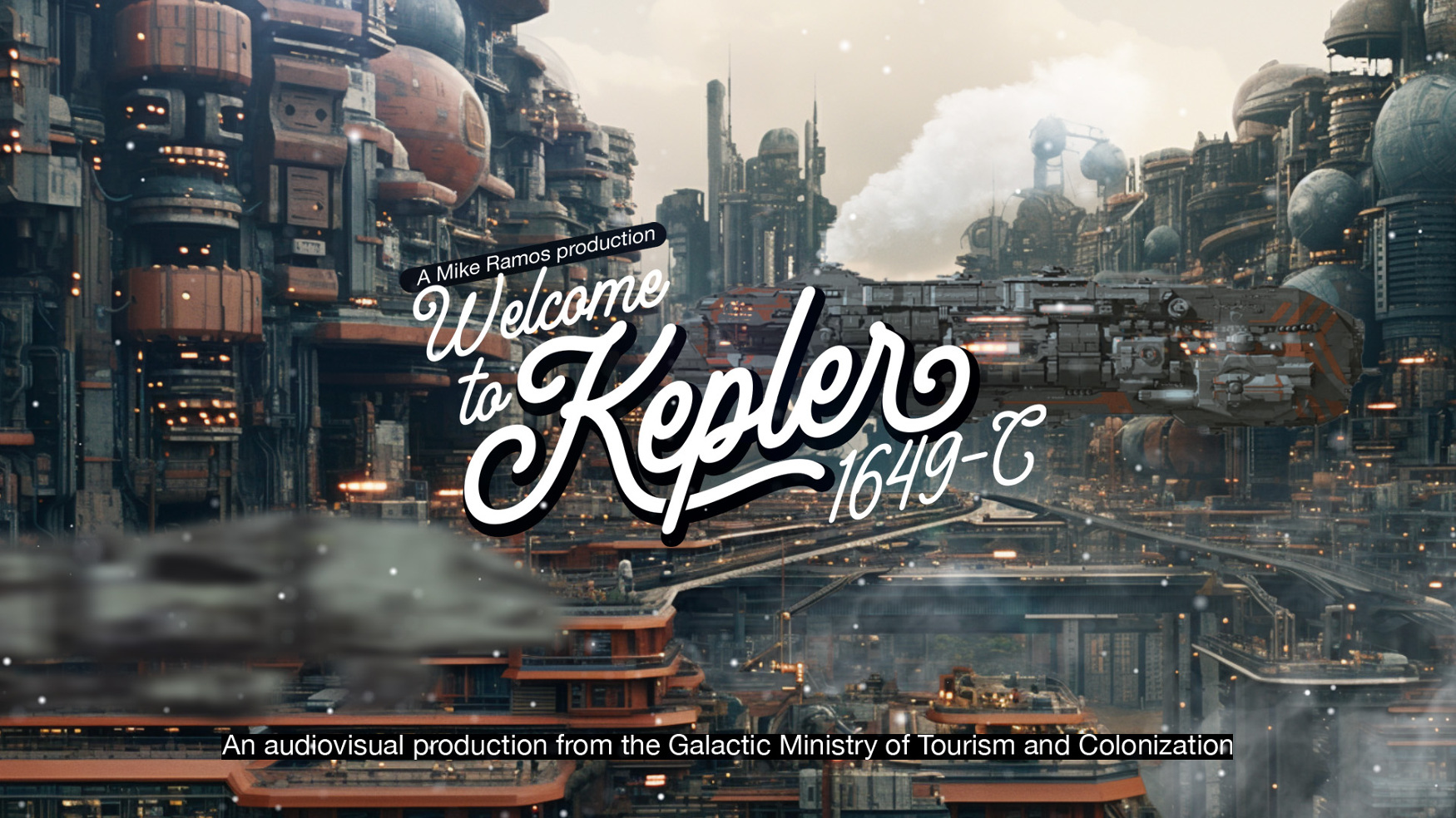 AI / WELCOME TO KEPLER 1649-C - Mike Ramos // Art Director & Filmmaker