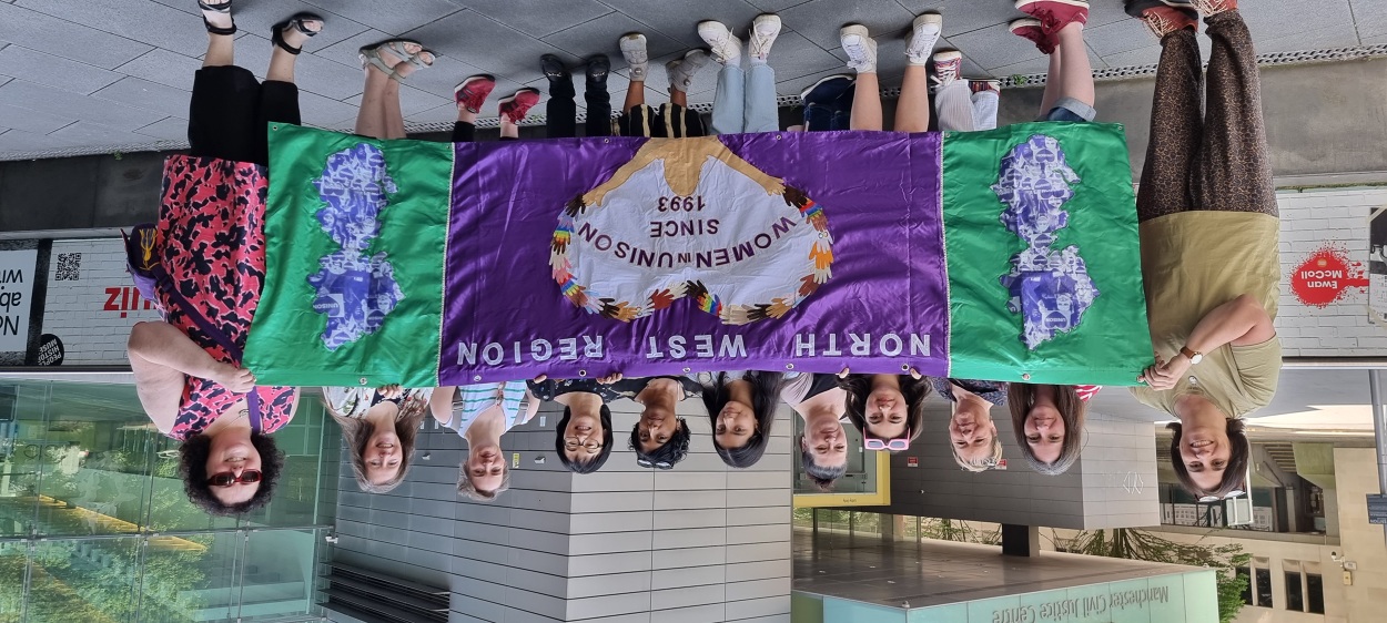 Banner making - Helen Mather