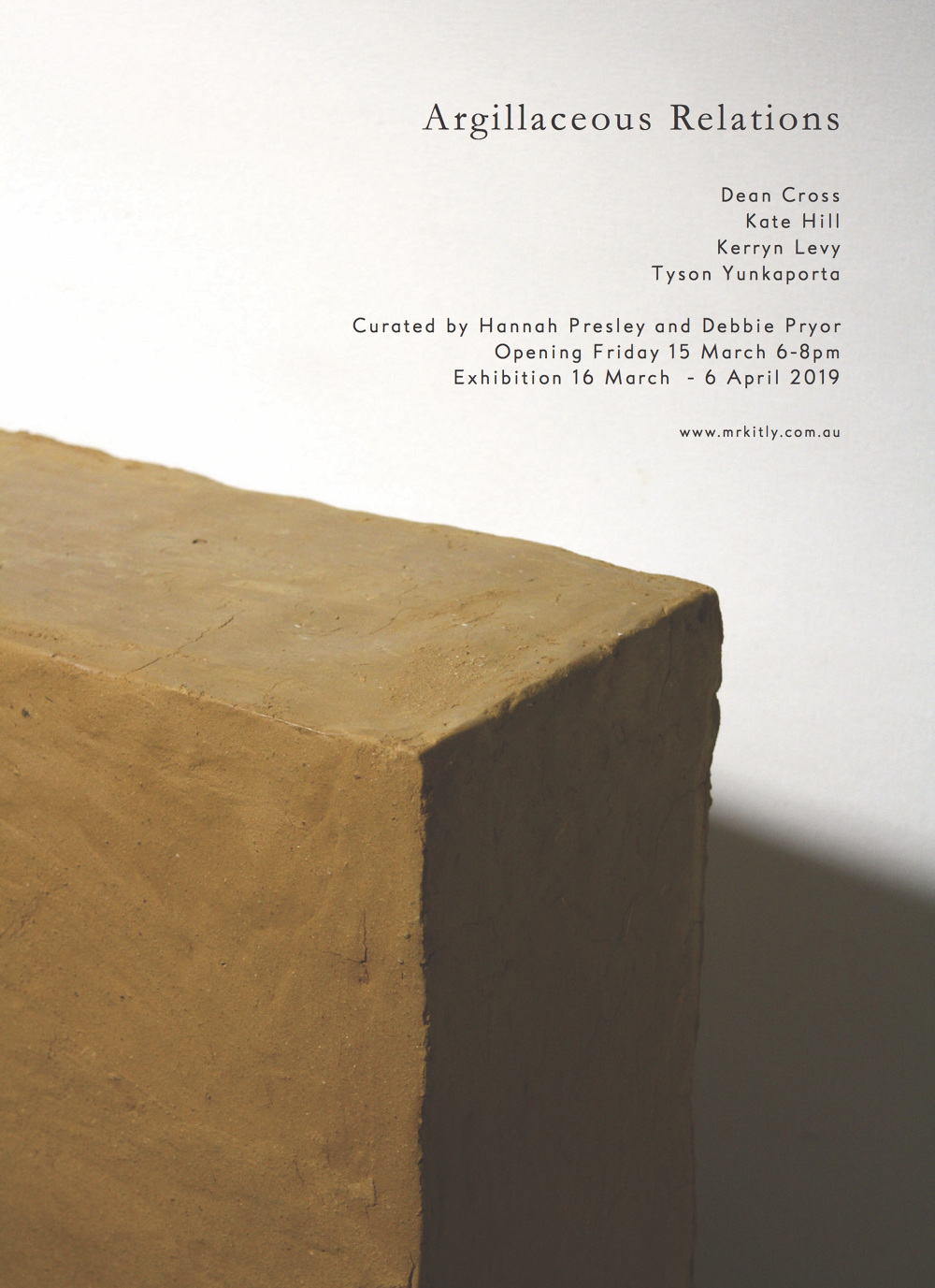 Argillaceous Relations - kate hill