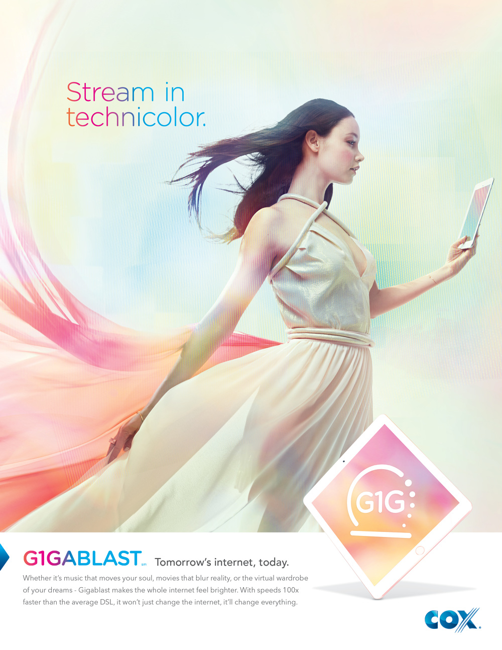 Cox Communications Gigablast campaign - lindsayfischer