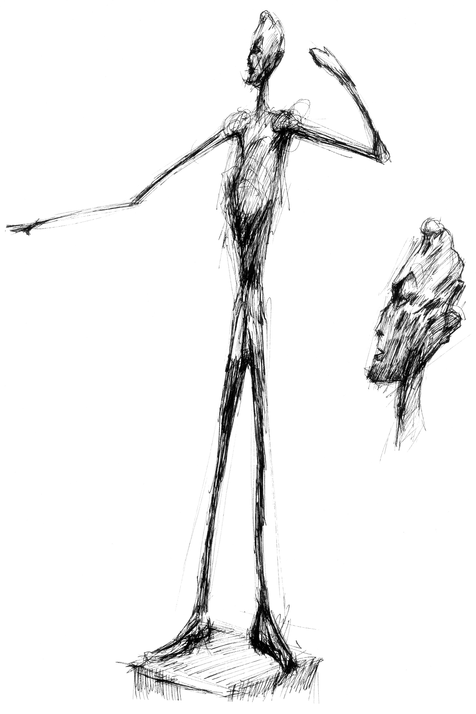 drawings of existing Art - James Hicks portfolio