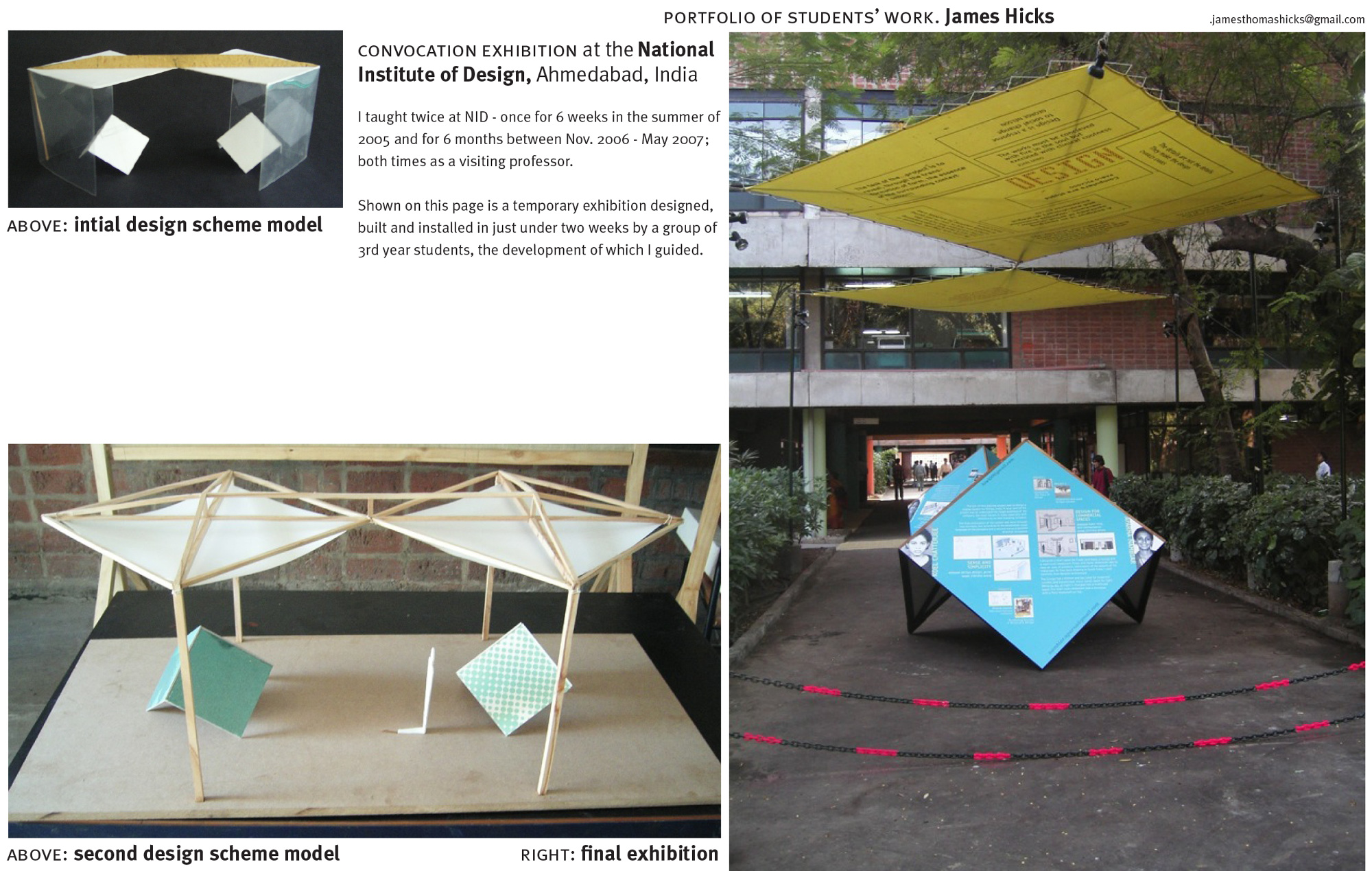 Teaching: Convocation Exhibition at the National Institute of Design ...