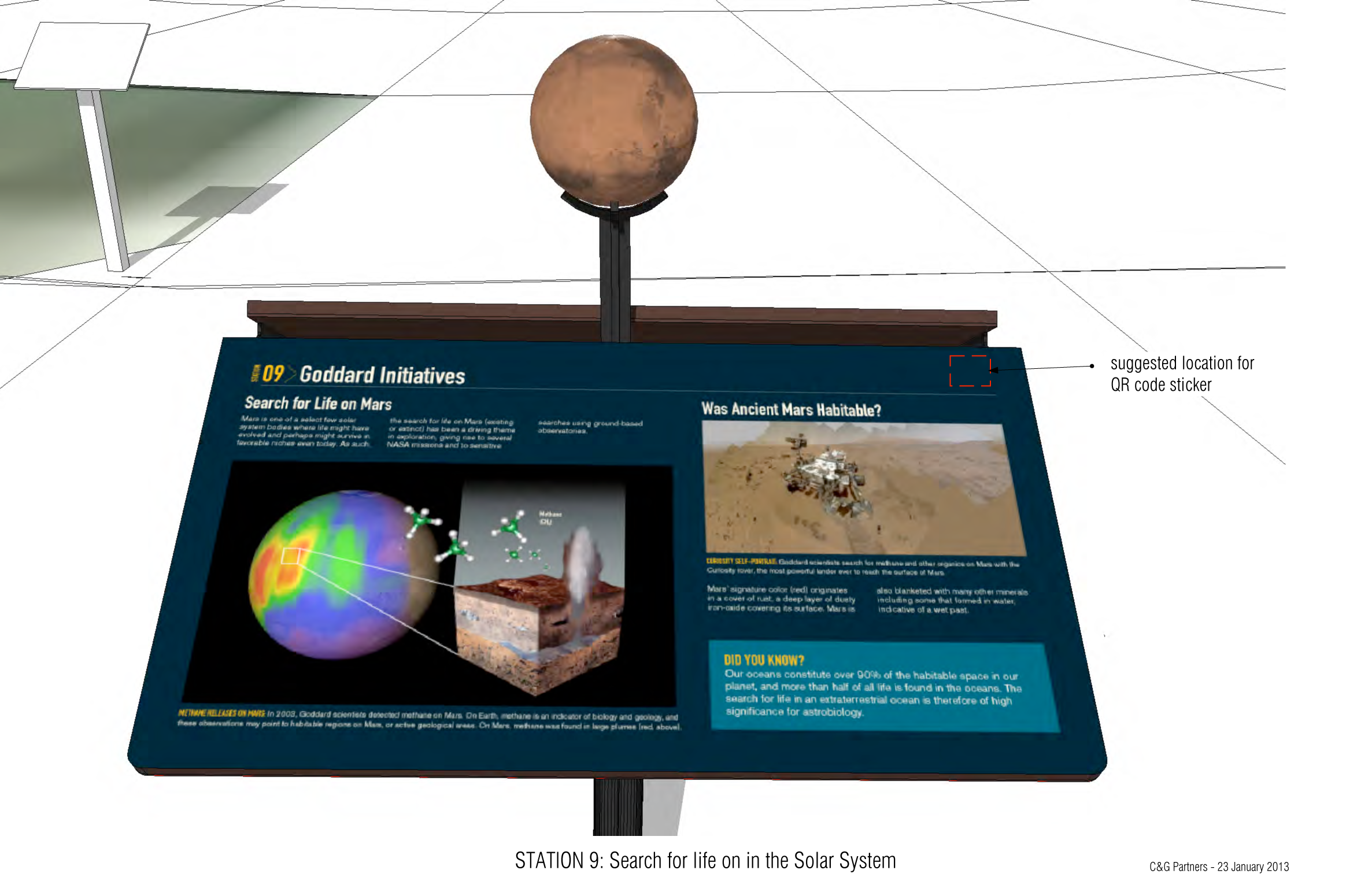 Astrobiology Exhibition at NASA's Goddard Space Flight Center - James ...