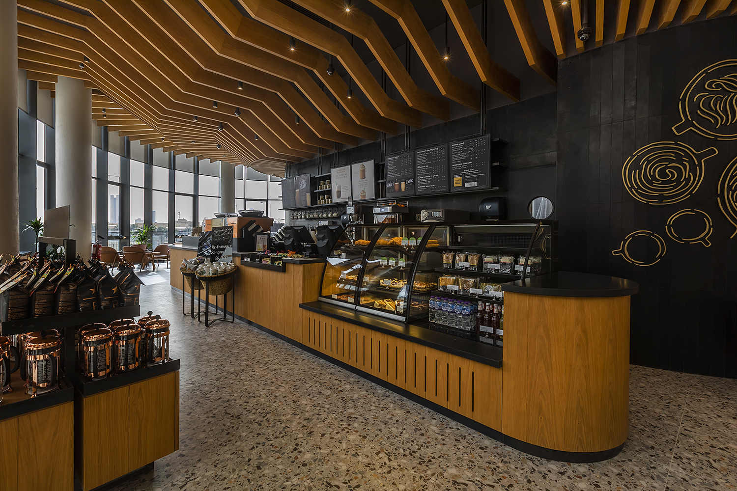 STARBUCKS / RIYADH PARK MALL - rvdcreative | brand environment design