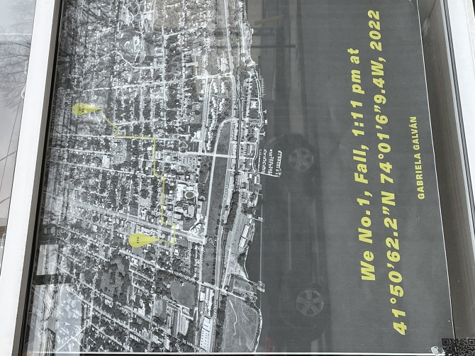 We No.1, Fall, 1:11 pm at 41°50’62.2”N 74°01’6”9.4W, 2022 - Gabriela Galván