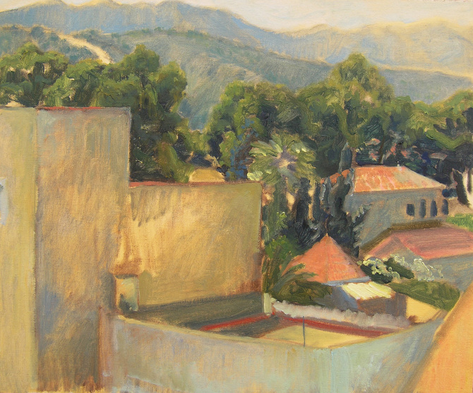 LANDSCAPE PAINTING - Robert Simoni