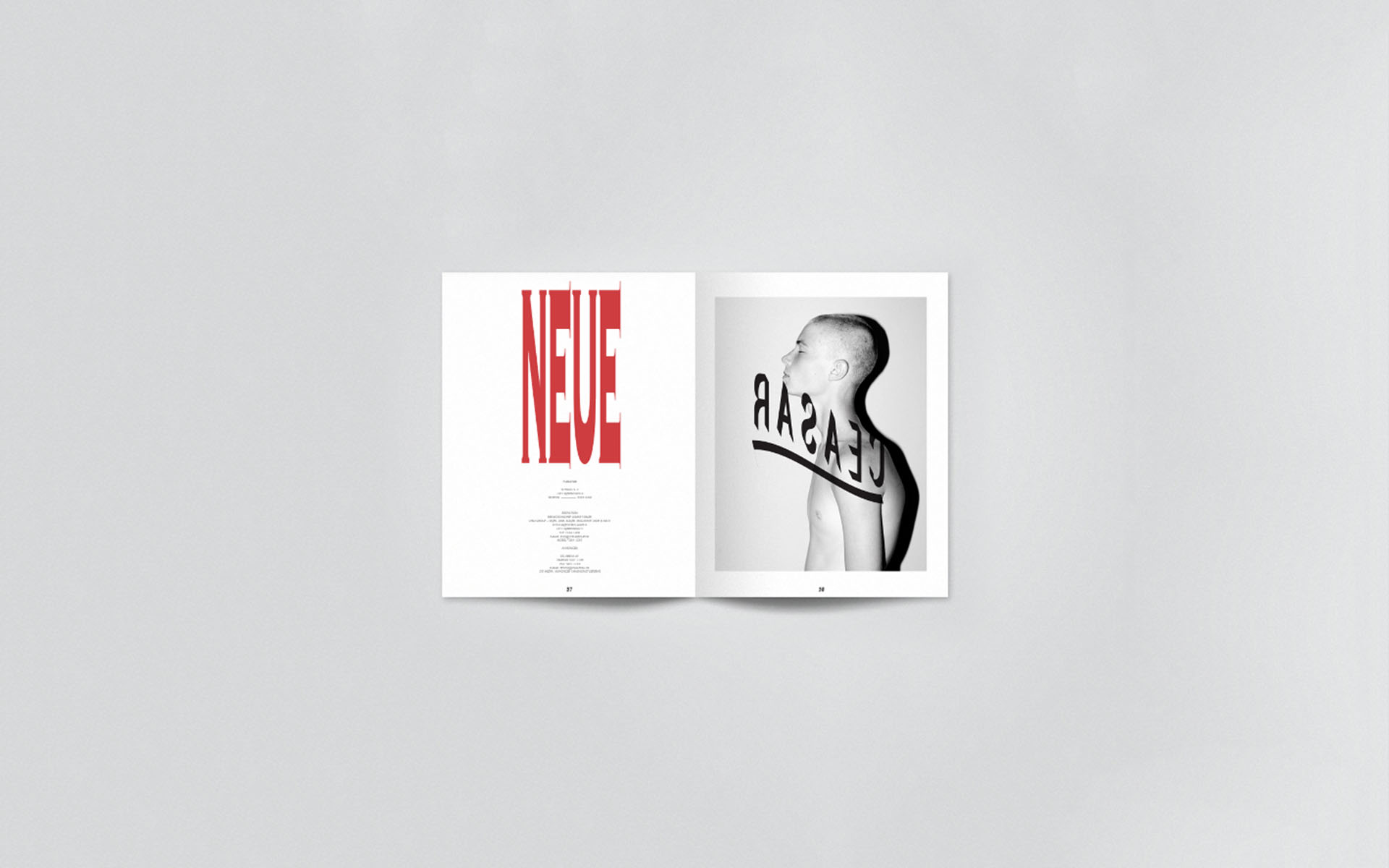 NEUE magazine - design.juliusjuul.com