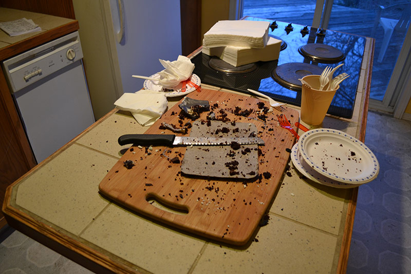 Demolition Cake - yvonnemullock.com